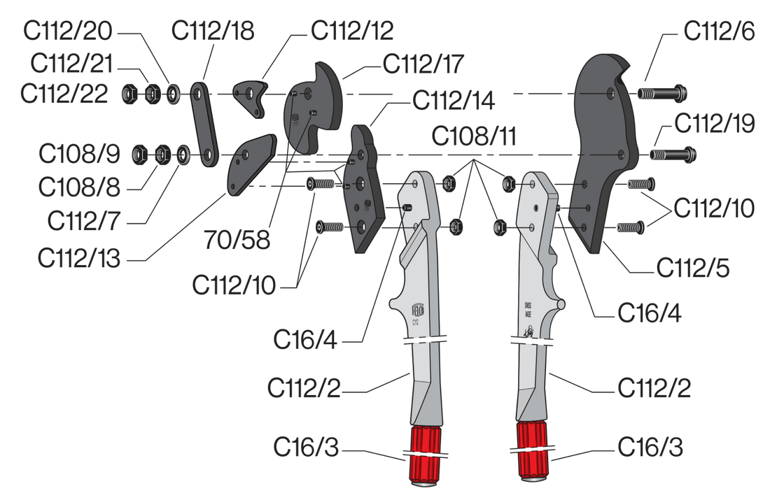 Spare parts for Felco C112 – FELCO Canada